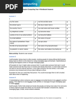 Inspire International Computing - Year 7 | PDF