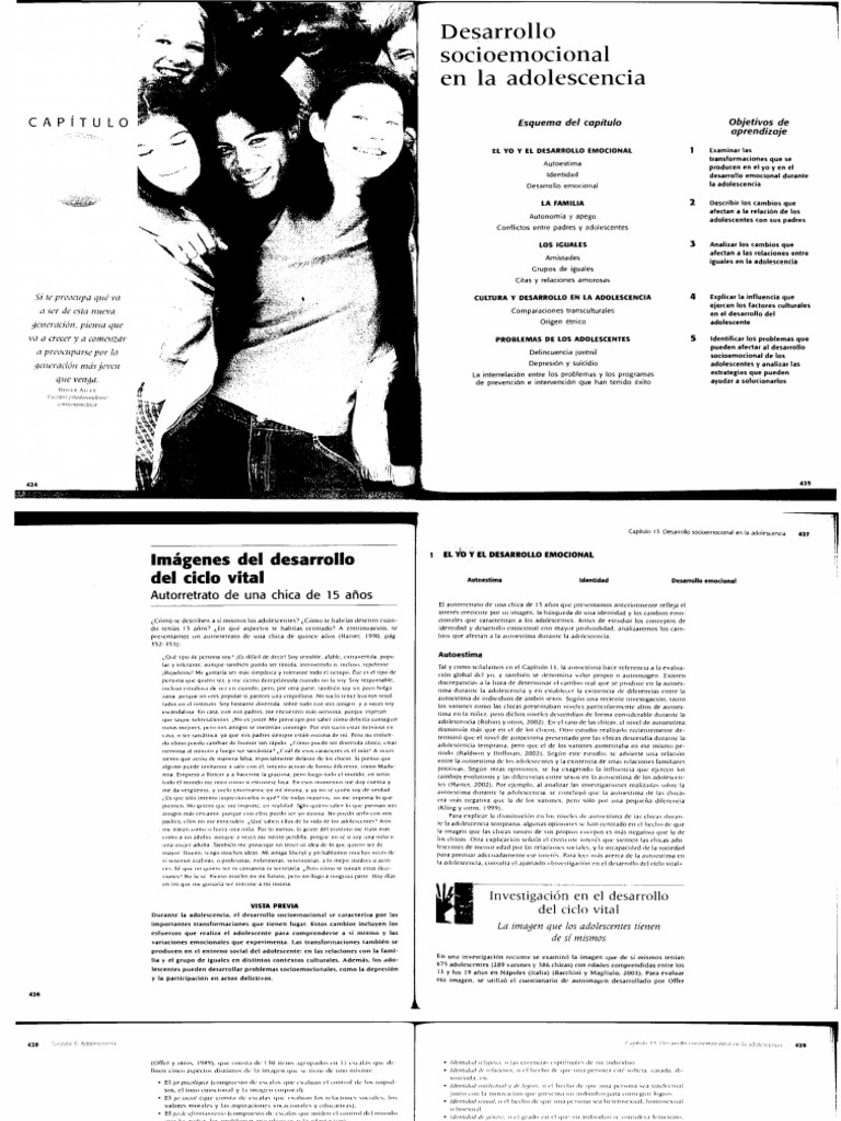Santrock, John W. - Psicología Del Desarrollo. El Ciclo Vital Cap 13 | PDF
