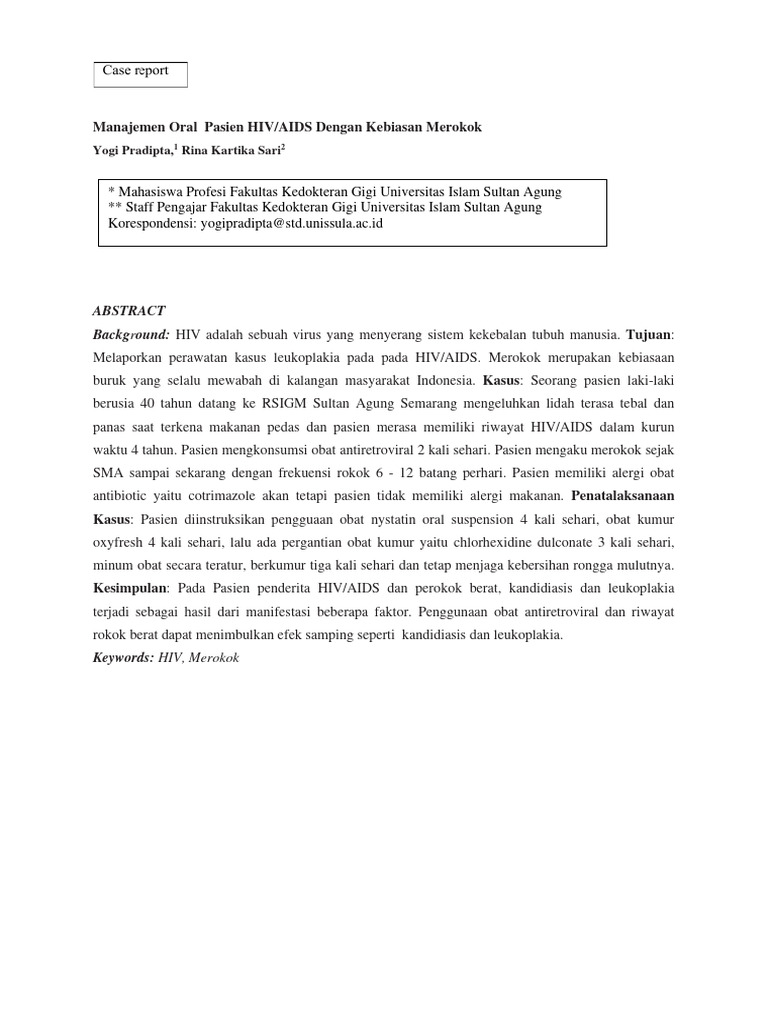 (DJMKG) Case Report - 1 | PDF