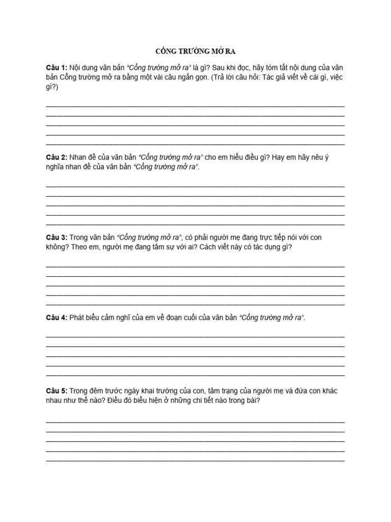 C NG Trư NG M Ra | PDF