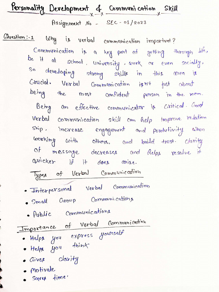 Personality Development | PDF