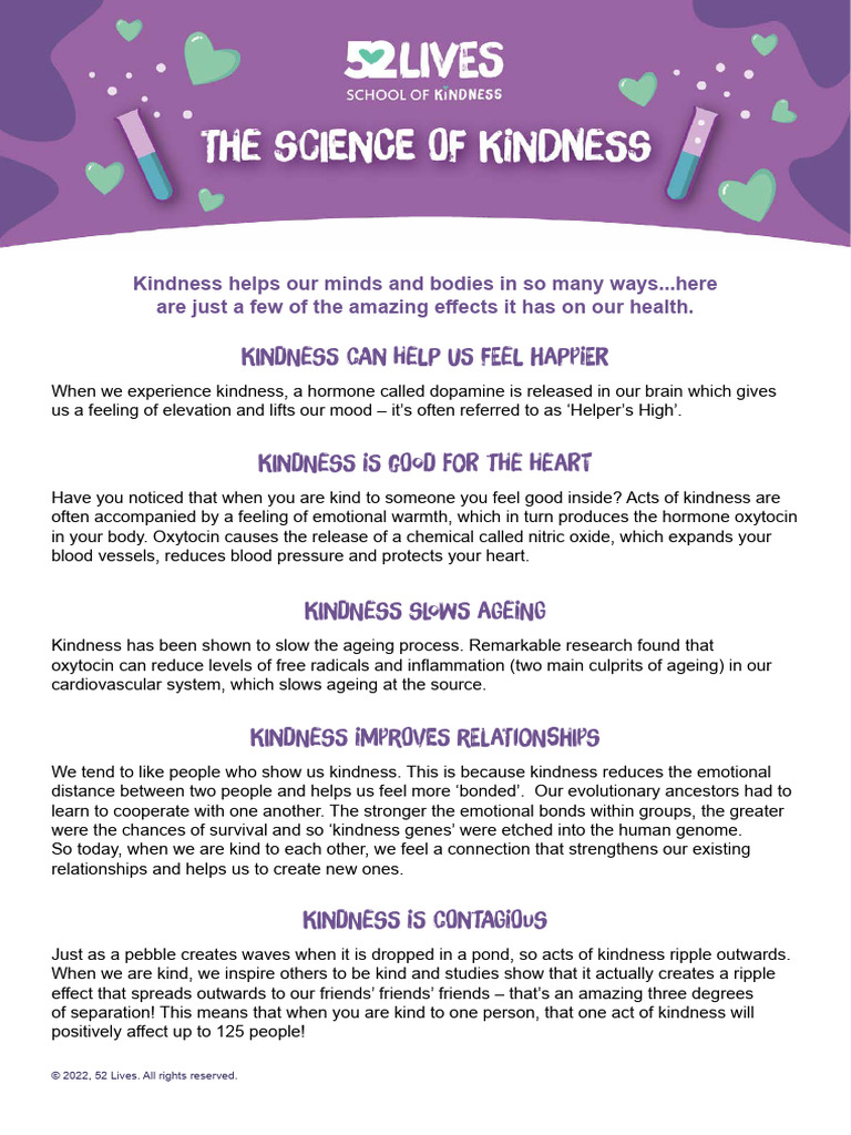Science of Kindness Download | PDF | Psychology | Behavioural Sciences