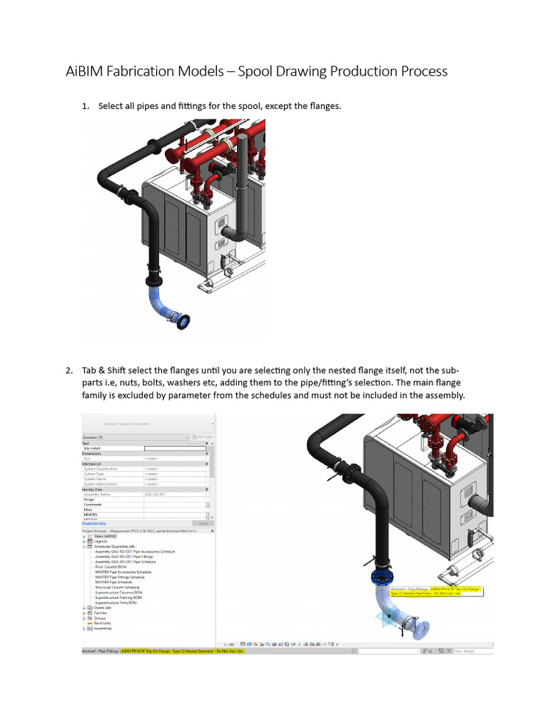 Spool Drawing Production Process | PDF | Pipe (Fluid Conveyance)