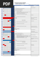 MNU Academic Calendar 2025-26 | PDF