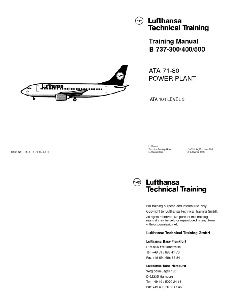 ATA 71 - 80 L3 Edited | PDF | Mechanical Engineering | Engines