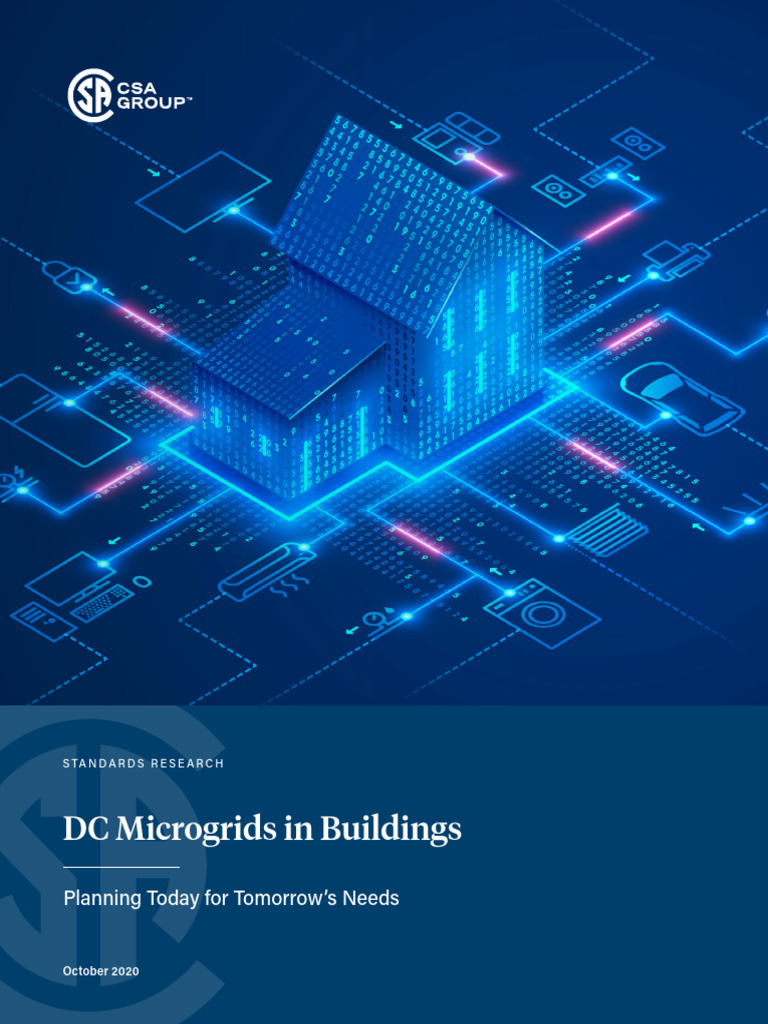 CSA Group Research DC Microgrids in Buildings Planning Today For Tomorrows Needs | PDF ...