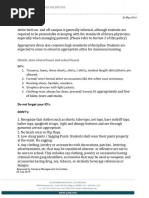 24 25 HOSA Appendix D Dress Code March10.Docx 2 | PDF | Clothing | Sneakers