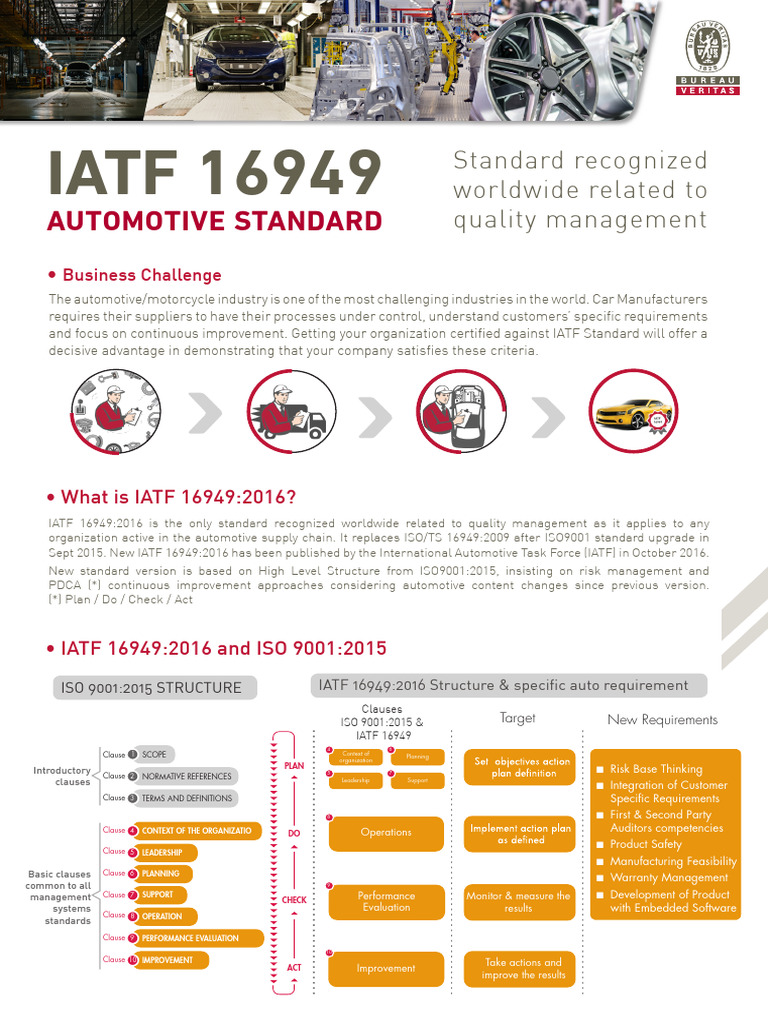 IATF 16949 Automotive | PDF | Iso 9000 | Quality Management