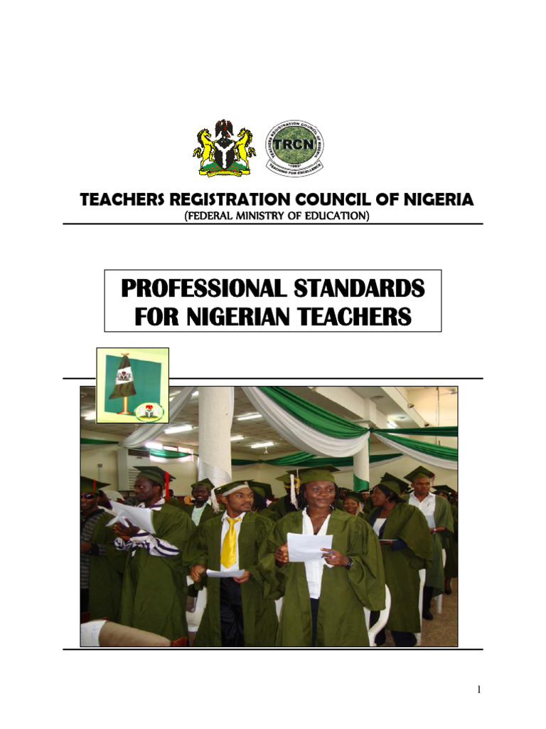 TRCN PSNT 2010 | PDF | Teachers | Teacher Education