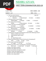 International Indian School, Dammam CLASS-1 GK Revision Worksheet | PDF ...