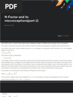 Disproportionation Reaction n-Factor Guide | PDF