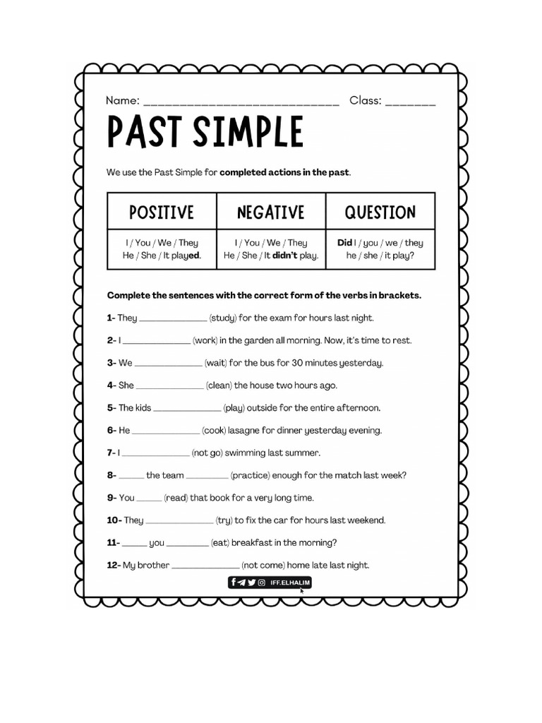 Past Simple | PDF