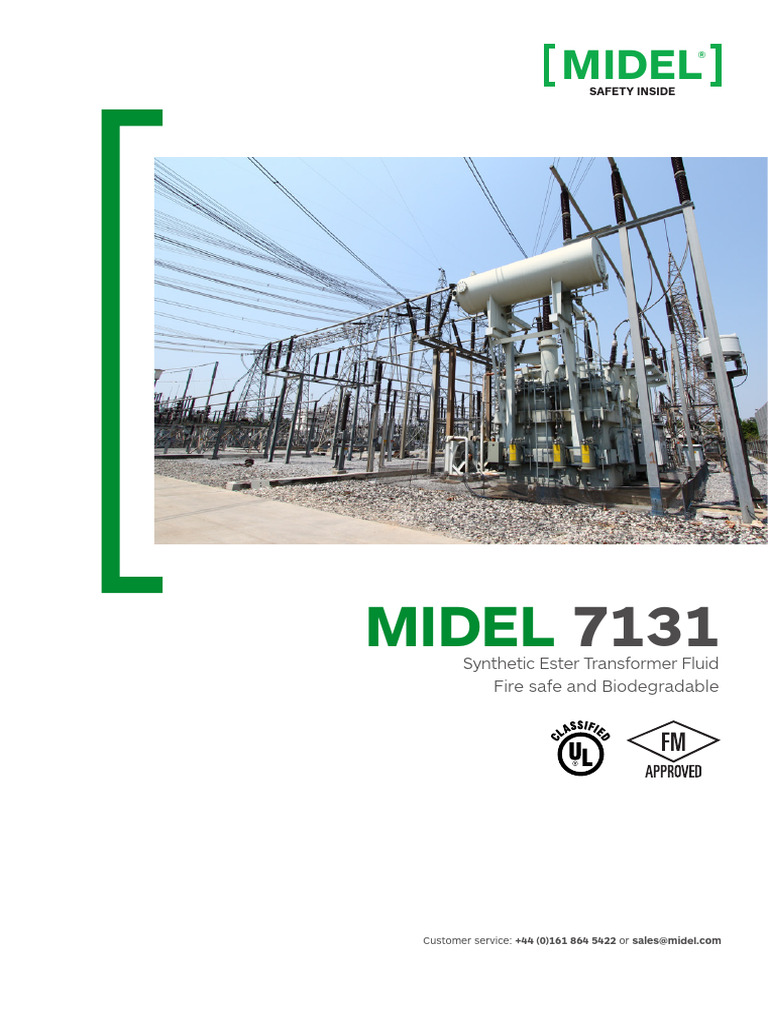 MIDEL 7131 Product Brochure | PDF | Transformer | Fires