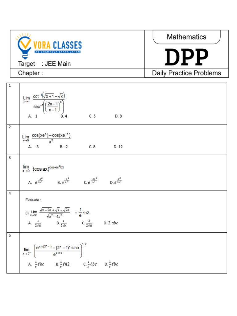 Limits Pdf Elementary Mathematics Number Theory