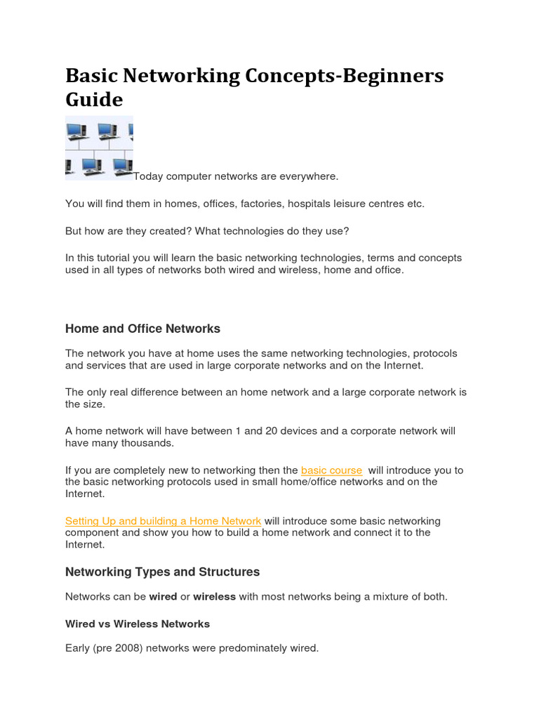 Introduction To Networking and Hardware | PDF | Computer Network | Ip Address