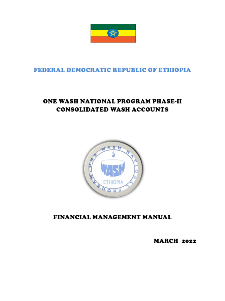 Ownp-Cwa Phase II FM Manual Final | PDF | Wash | Audit