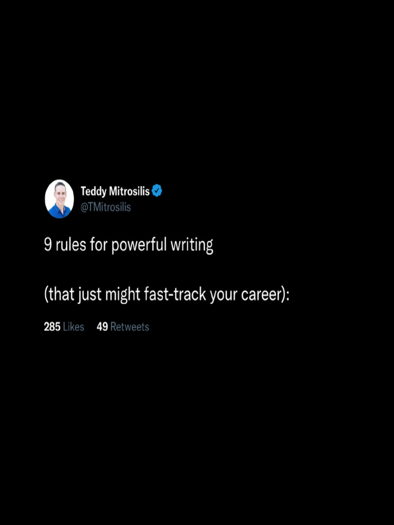 9 Rules For Powerful Writing 1670396615 | PDF