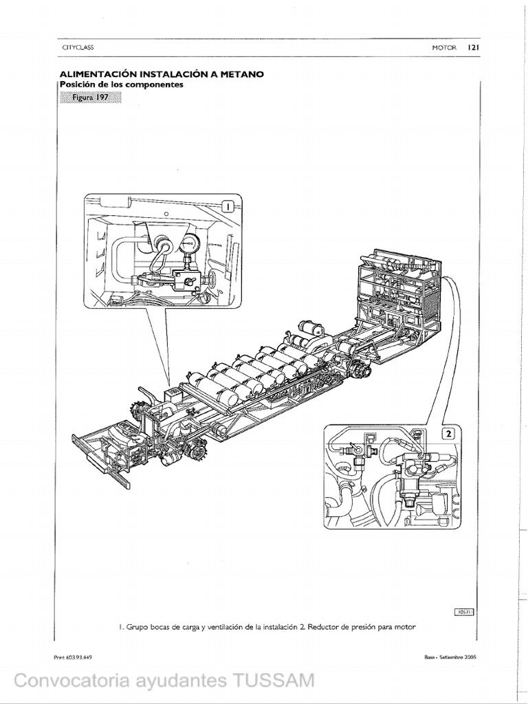 Manual Circuito de Gas Natural Comprimido (GNC) de La Flota Buses 1 | PDF