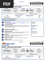 Philippine Airlines Script | PDF