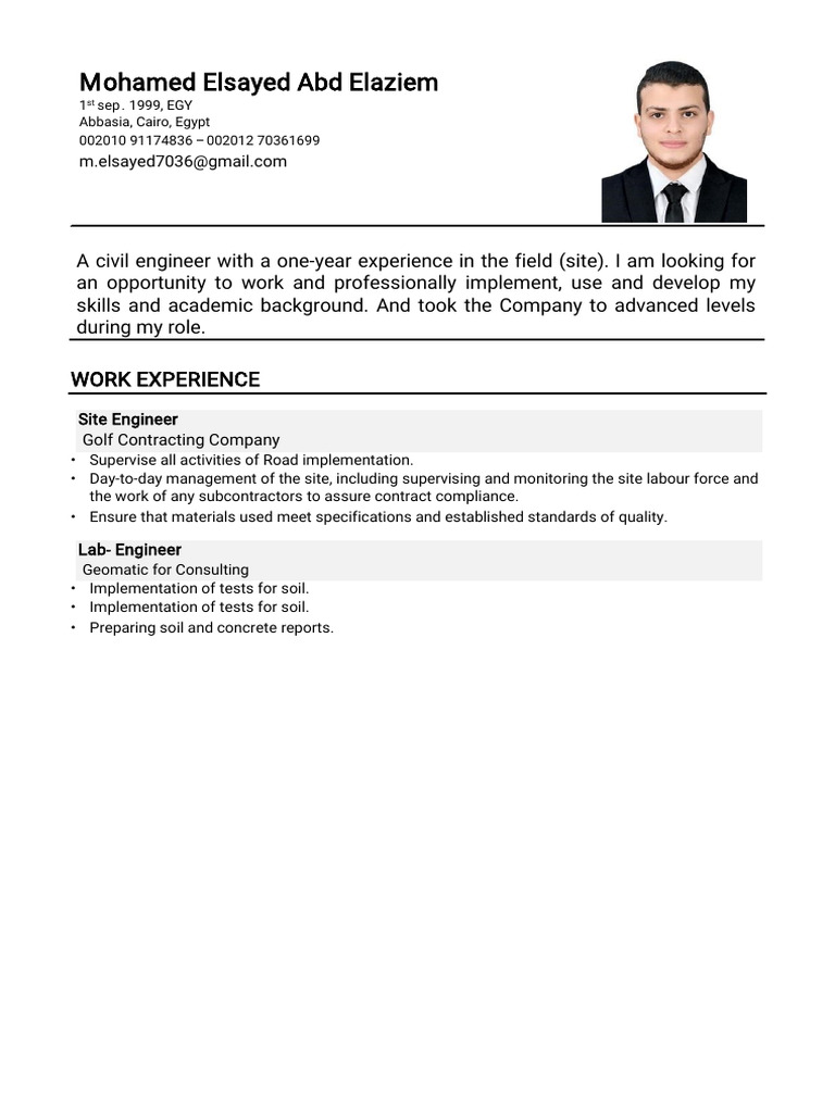 Mohamed Elsayed | PDF | Technology & Engineering