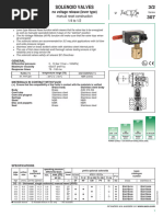 ASCO 8327 Series Solenoid Valves | PDF | Valve | Electromagnetism