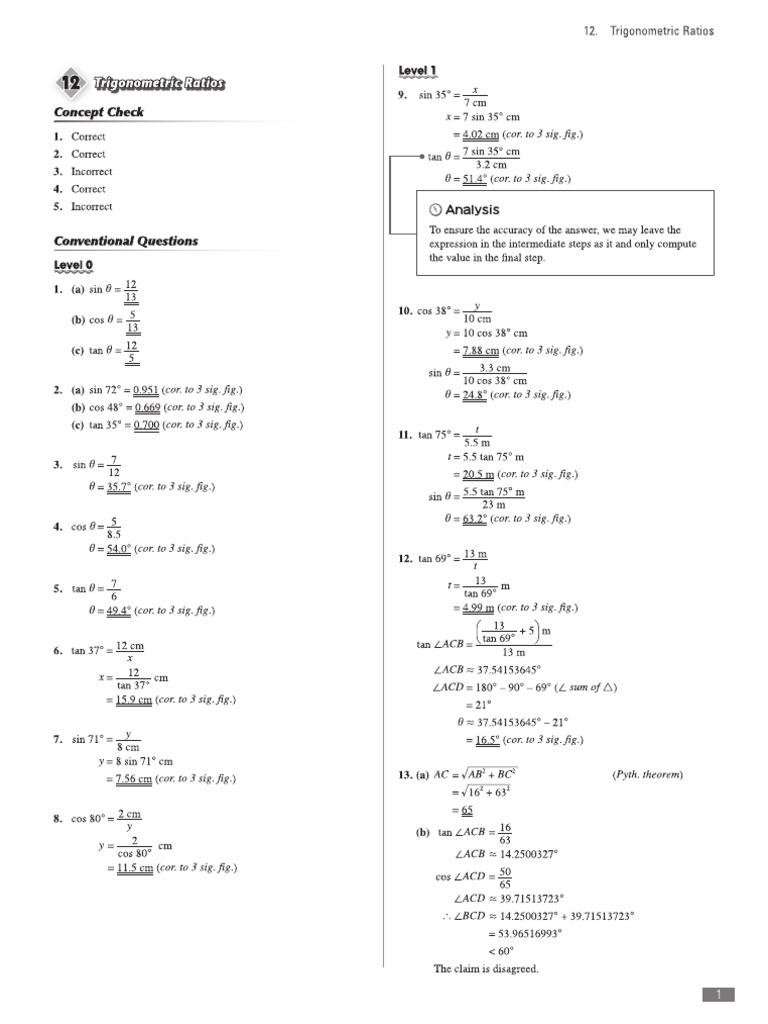 C794_sol_ch12 | PDF | Elementary Geometry | Euclidean Geometry