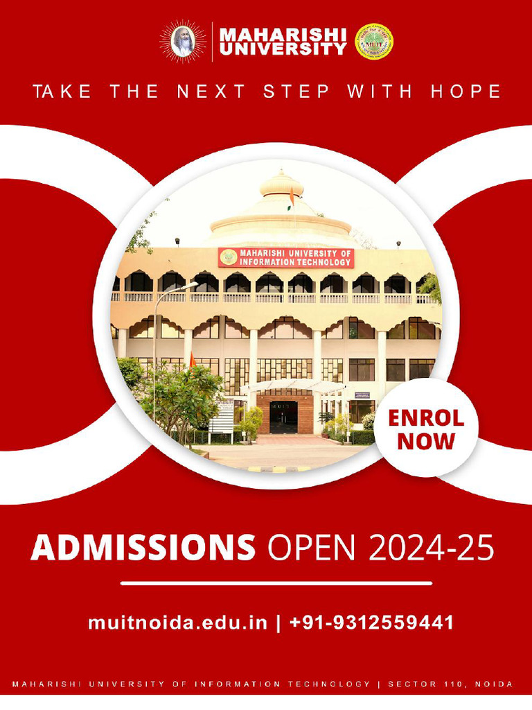 Booklet MuitNoida24-25 | PDF