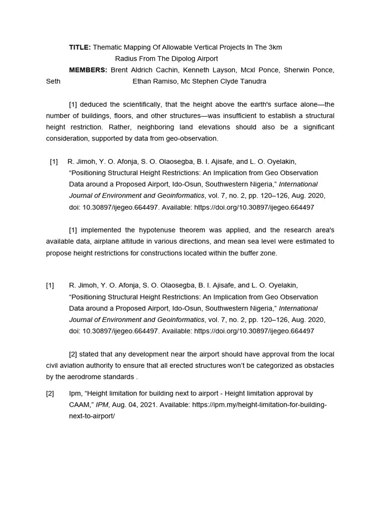 Vertical Clearance RRL | PDF | Topography | Geographic Information System