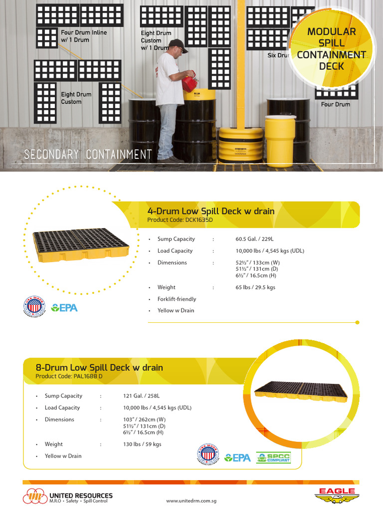 Modular Spill Containment Decks | PDF | Home & Garden
