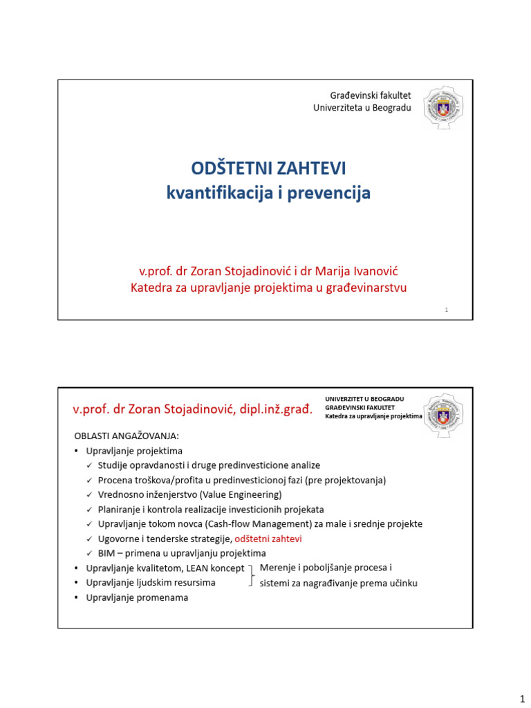 CLAIMS Slajdovi | PDF