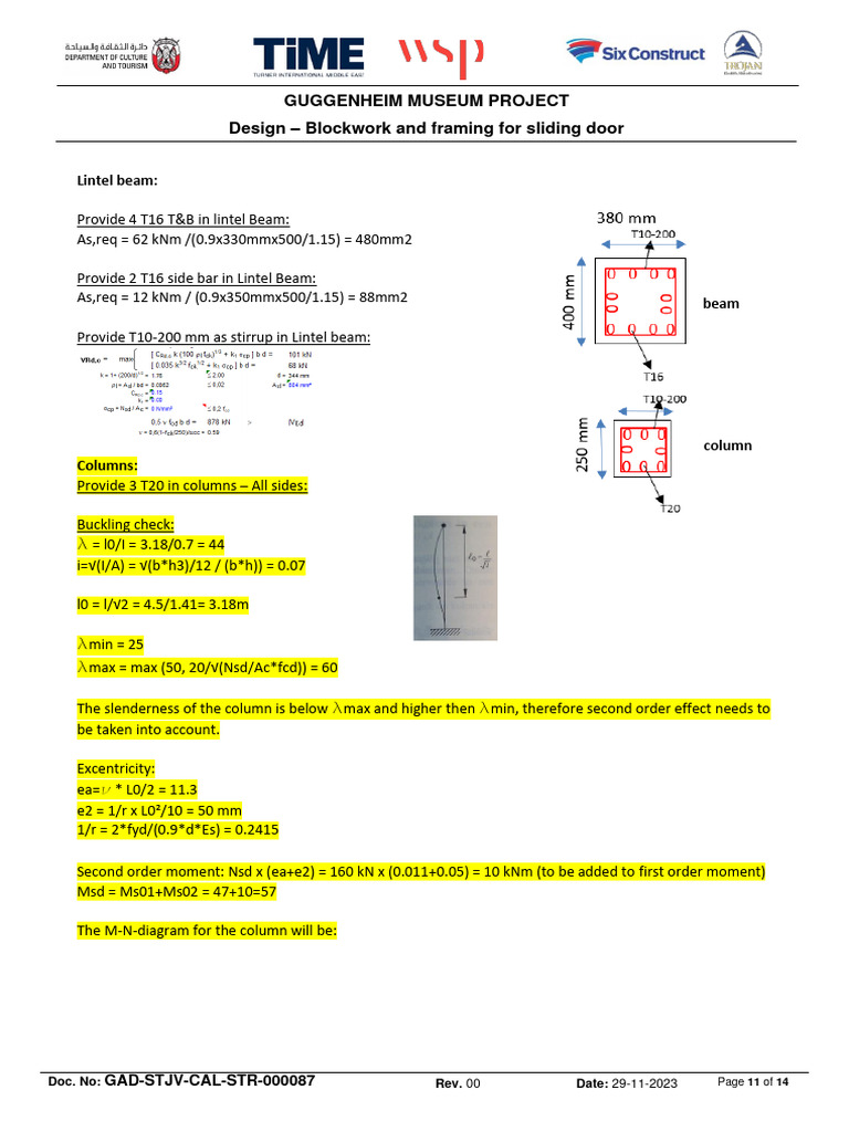 Column Buckling Check - Bart | PDF | Building Engineering ...