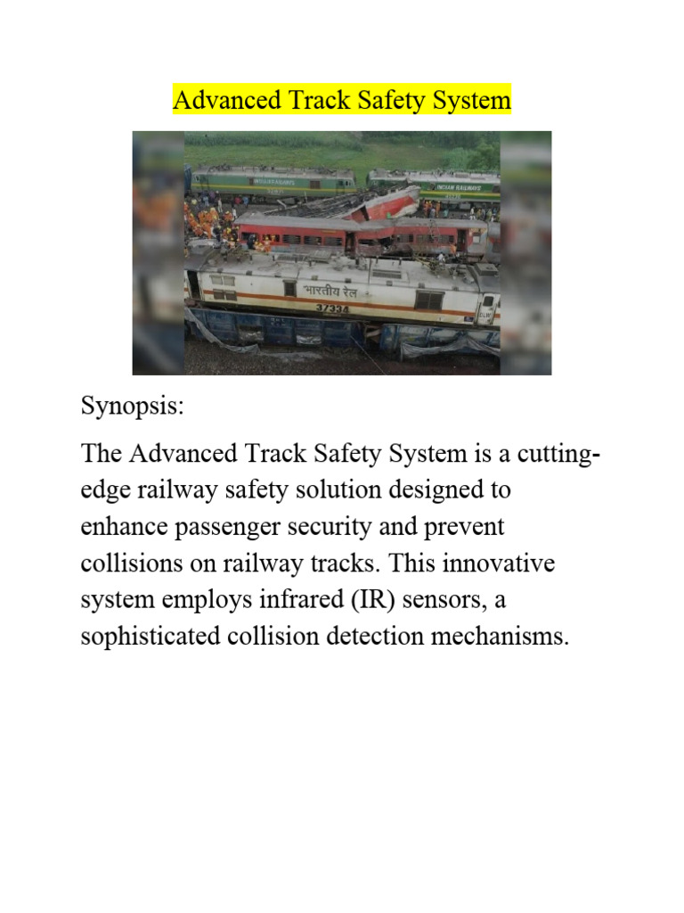 Advanced Track Safety System_1 | PDF