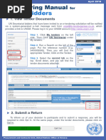 UNOPS - Esourcing - Vendor Guide - v1.7 - EN G | PDF | Procurement ...