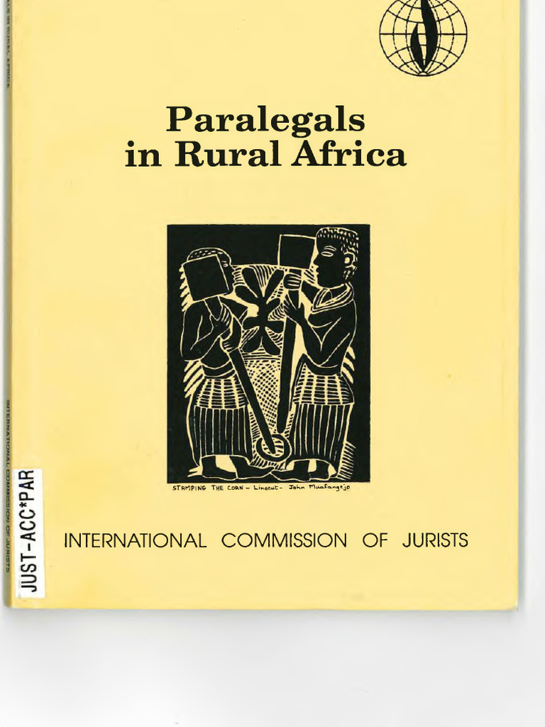 Paralegals in Rural Africa Seminar Report 1990 Eng | PDF | Legal Aid ...
