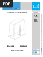 Manuale Faac 402 CBC - 402 SBS | PDF