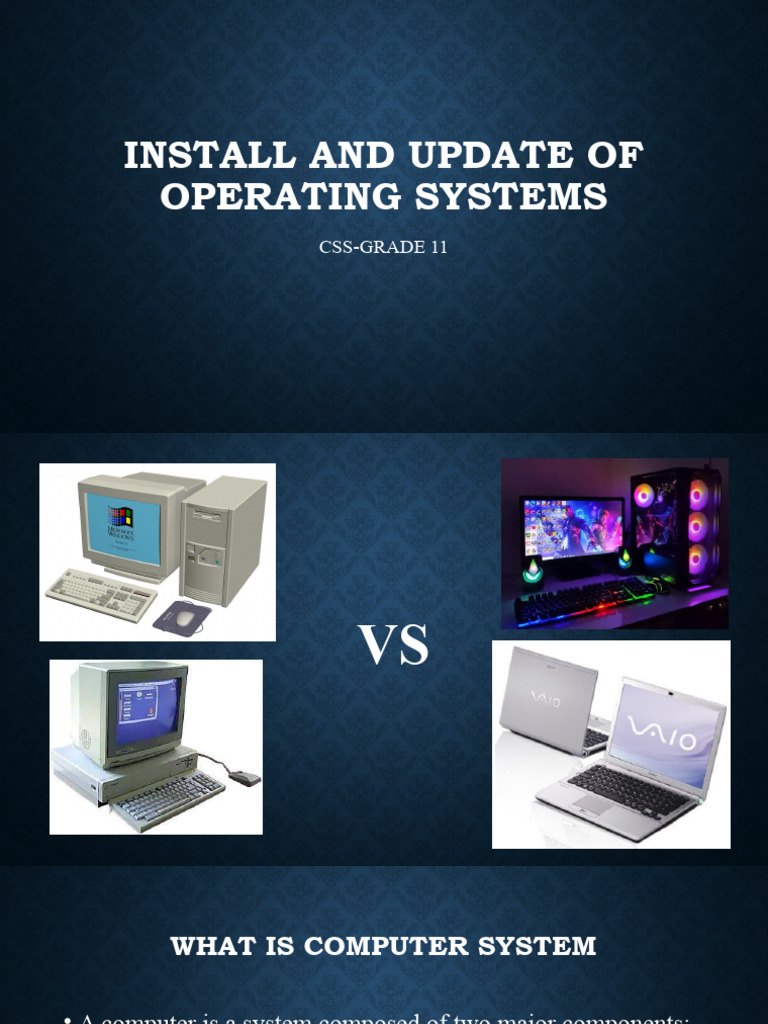 CSS11 Install&UpdateOS | PDF | Operating System | Computer Hardware