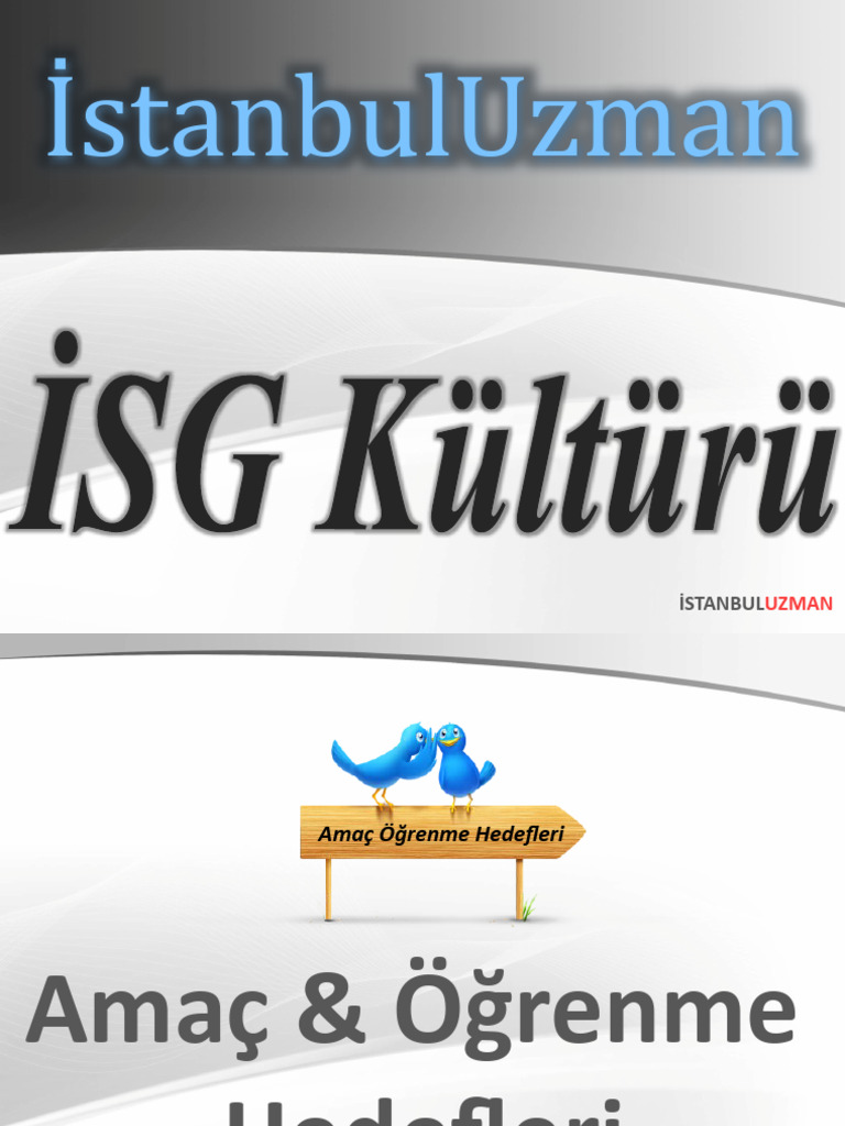 İsg Kültürü | PDF