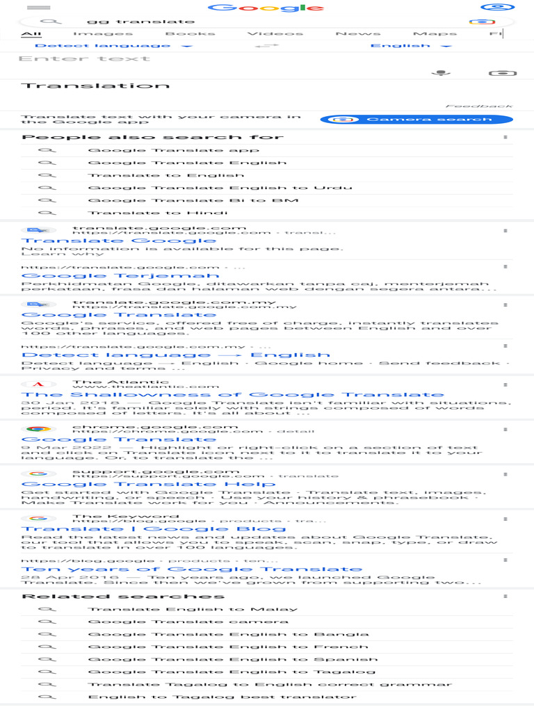 GG Translate - Google Search | PDF | English Language | Linguistics