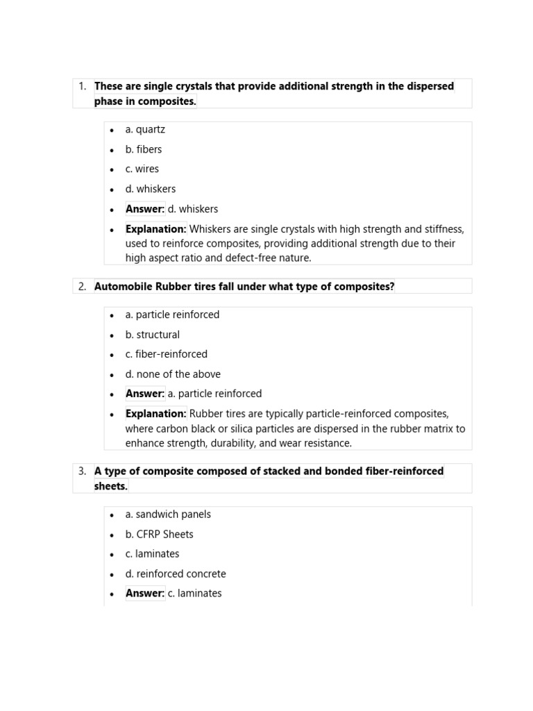 MCQ Matsci | PDF | Composite Material | Corrosion