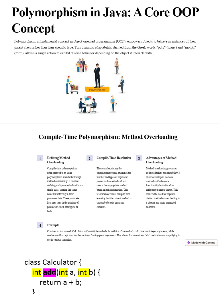 UNIT 3b Polymorphism | PDF | Inheritance (Object Oriented Programming ... UNIT 3b Polymorphism | PDF | Inheritance (Object Oriented Programming ...