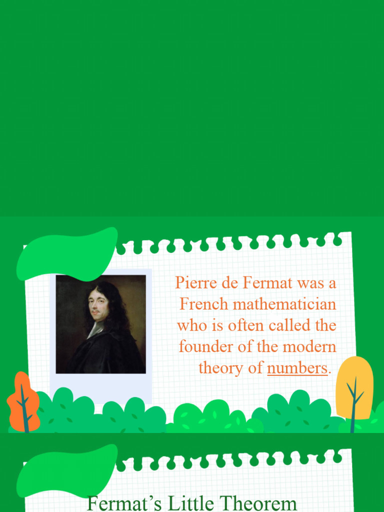 Fermats Little Theorem | PDF