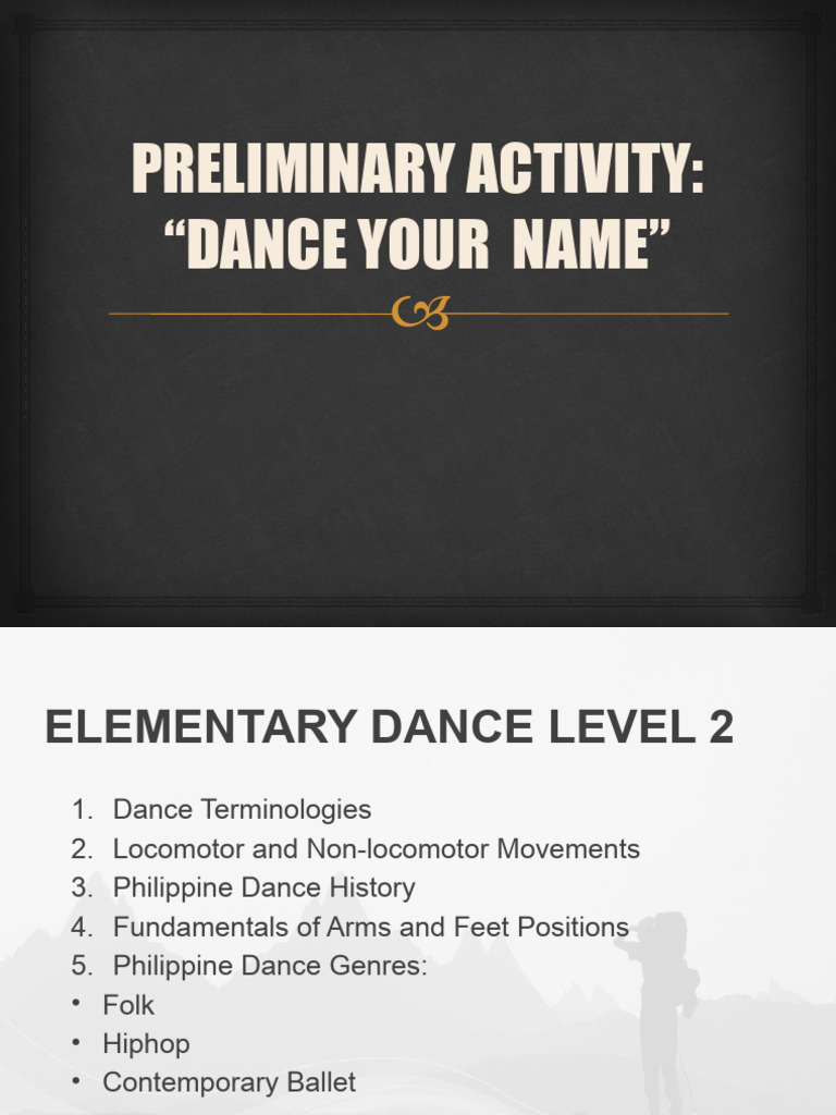 Dance Fundamentals and History Overview | PDF | Dances