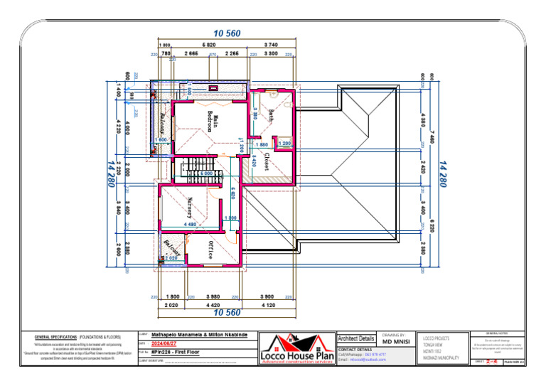Construction Plan for Tonga View Project | PDF | Earth Sciences