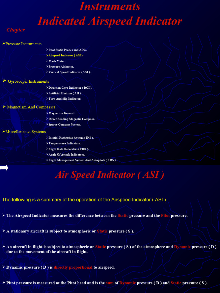 2 Asi | PDF | Airspeed | Aerospace