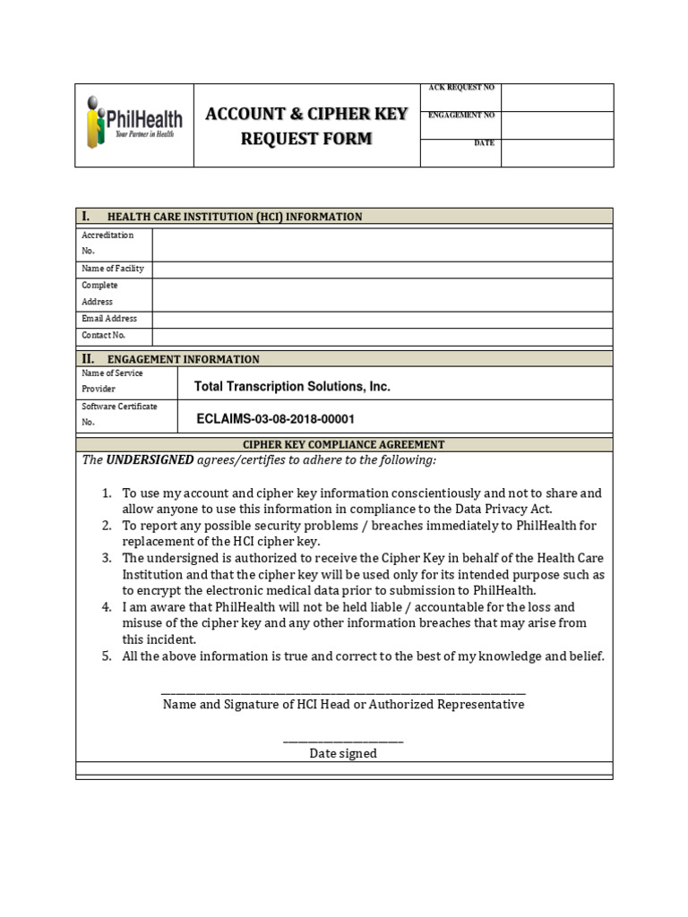 ACK Form | PDF