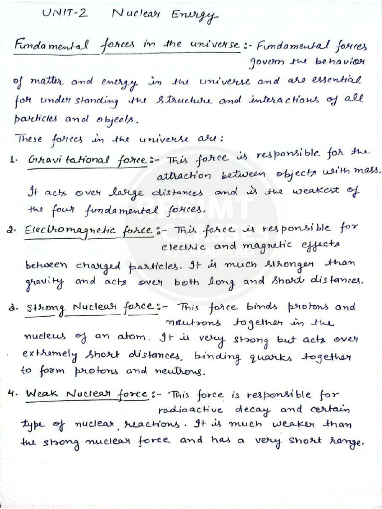 Energy Science - Unit2-Combined Notes | PDF