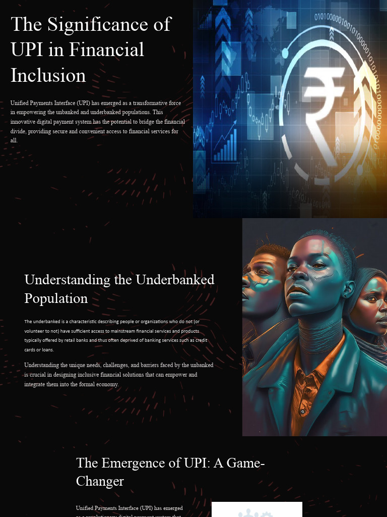 The-Significance-of-UPI-in-Financial-Inclusion 1 | PDF | Financial ...