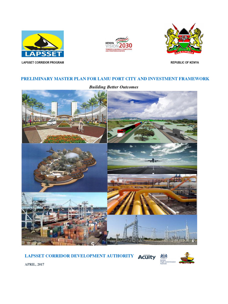 Final LAPSSET Planning and Investment Framework | PDF | Economies