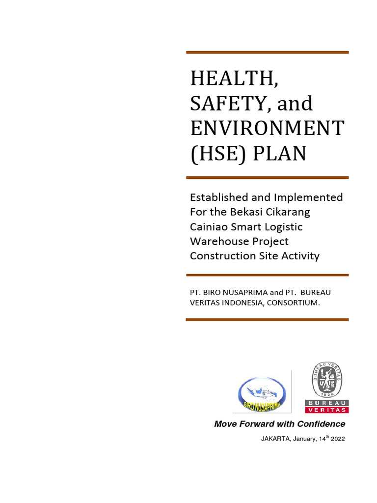 HSE Plan | PDF | Personal Protective Equipment | Safety