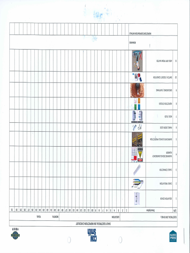 Daily - Electrical DB | PDF